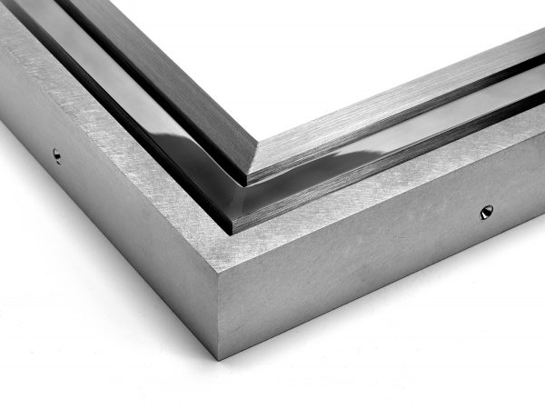 Finished Corner Picture Frames - Aluminum Kulicke-style frames